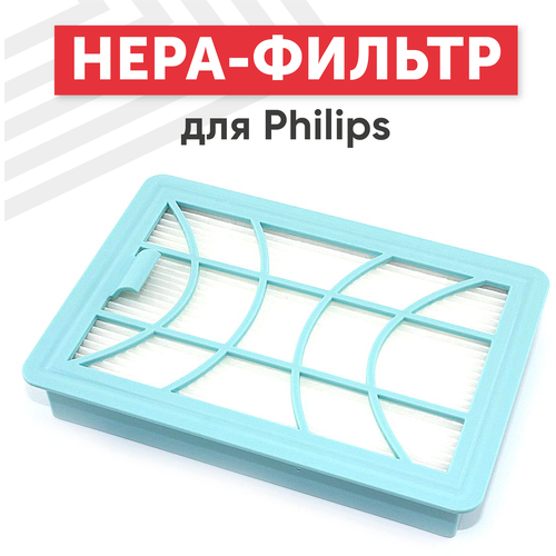 Сменный (одноразовый) HEPA фильтр для пылесоса Philips CP0616, FC9728, FC9730, FC9731, FC9732, FC9733, FC9734, FC9735