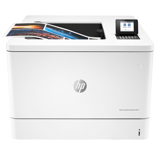 Принтер лазерный HP Color LaserJet Enterprise M751dn, цветн., A3, белый