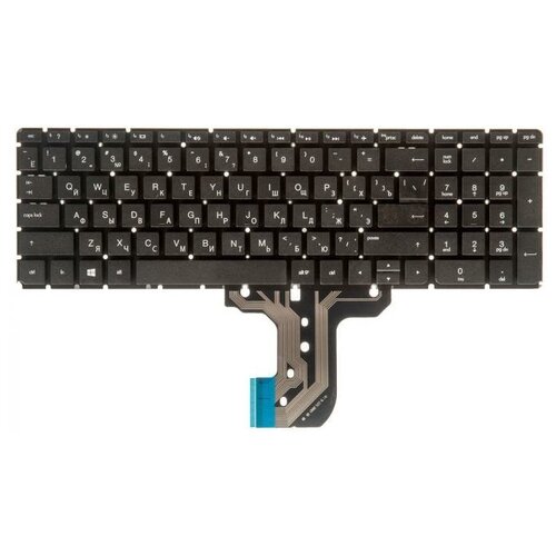 Клавиатура для ноутбука HP Pavilion 15-AC (15-ac, 15-af, 250 G4, 255 G4) черная/без рамки, Гор. Enter/Клавиатуры