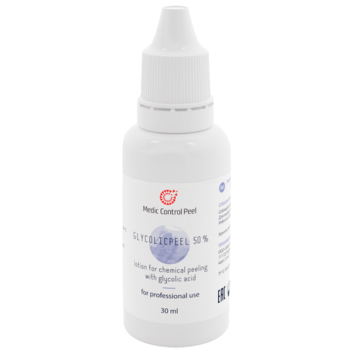 MedicControlPeel пилинг химический Glycolicpeel 50% с гликолевой кислотой, 30 мл