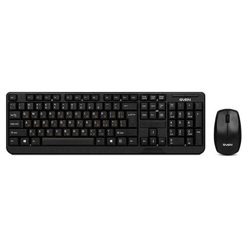 Беспроводной набор клавиатура+мышь SVEN Comfort 3300 Wireless (SV-03103300WB)