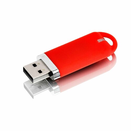 Флешка Memo, 4 ГБ, красная, USB 2.0, арт. F34 5шт