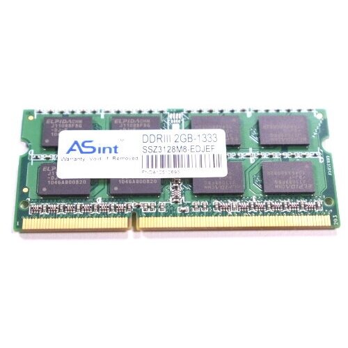 Оперативная память ASINT DDR3 2GB-1333 SSZ3128M8-EDJEF