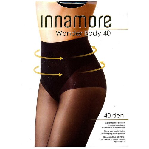 Колготки  Innamore Wonder Body, 40 den, размер 3, черный