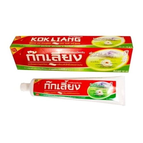Toothpaste KOKLIANG (Зубная паста коклианг на натуральных травах), 160 г.