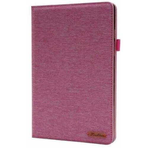 Чехол-книжка тканевый для планшета Samsung Galaxy Tab S8/S9, розовый