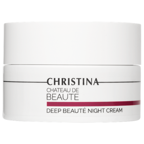 Крем для лица Christina Chateau de Beaute Deep Beaute Night Cream интенсивный обновляющий, ночной, 50 мл