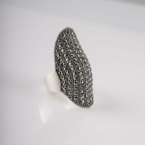 Кольцо Milana Silver, серебро, 925 проба, размер 17.5