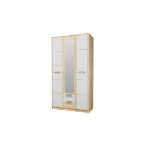 Шкаф комбинированный Hoff Фанк, цвет дуб сонома, белый