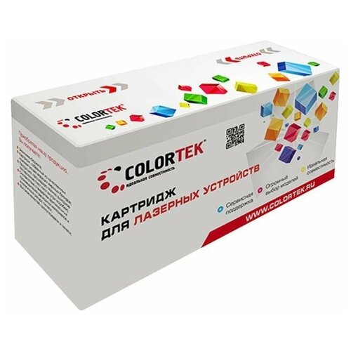 Картридж Colortek C-712, 1500 стр, черный