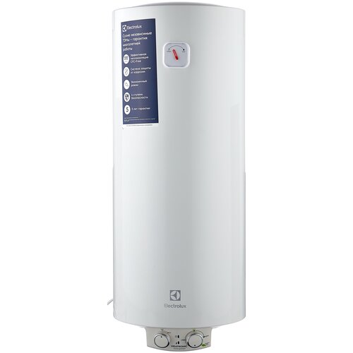 Накопительный электрический водонагреватель Electrolux EWH 50 Heatronic Slim DryHeat, белый