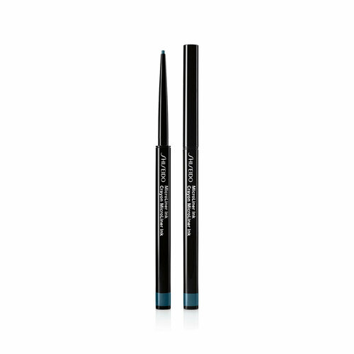 Тонкая подводка-карандаш для глаз 8 Teal Shiseido Crayon MicroLiner Ink