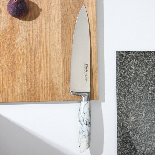 TimA Нож кухонный GRANIT, шеф, лезвие 12 см