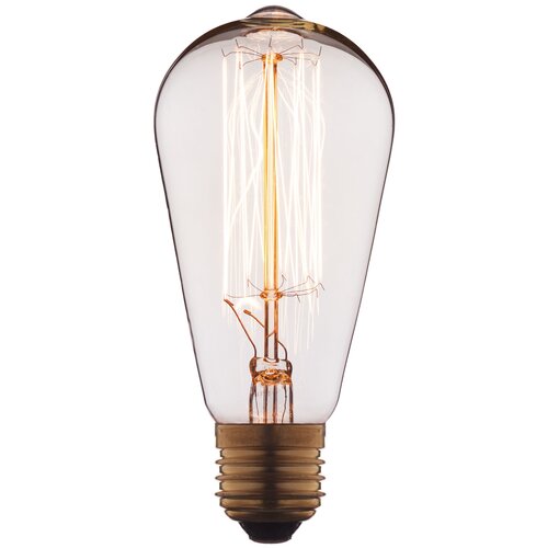 Лампа накаливания LOFT IT Edison Bulb 1007, E27, 40 Вт, 2800 К