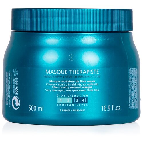 Kerastase Resistance Masque Therapiste маска для волос для сильно поврежденных волос, 500 г, 500 мл, банка