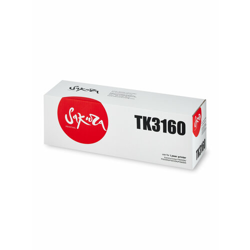 Картридж TK-3160 Black для принтера Куасера, Kyocera ECOSYS P 3045 dn; P 3050 dn; P 3055 dn; P 3060 dn