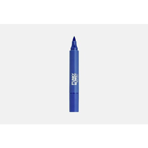 Подводка-фломастер FUNKY MONKEY Stamp eyeliner цвет: синий / 2 г