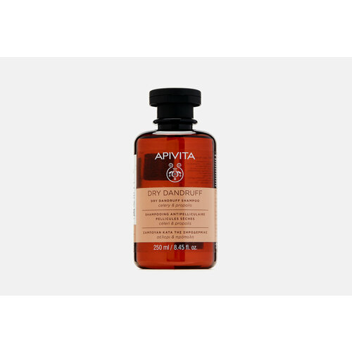 Шампунь против перхоти для сухих волос APIVITA celery and propolis / объём 250 мл