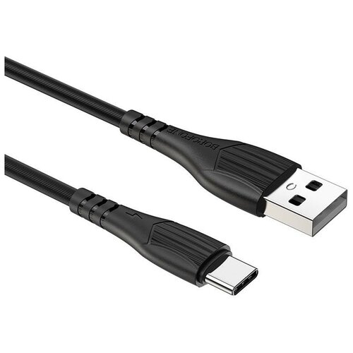 Кабель USB - Type-C Borofone BX37, Wieldy, 1.0м, цвет чёрный