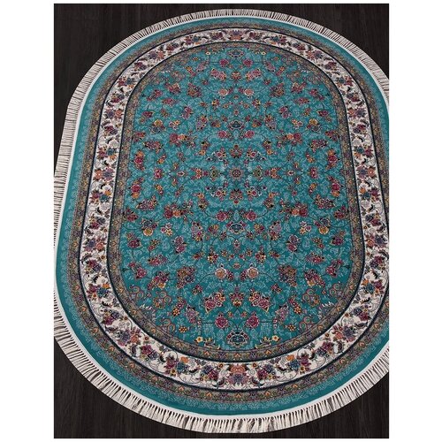 Ковер 7513 - BLUE - Овал - коллекция TEHRAN Иран (1.5-2.25)
