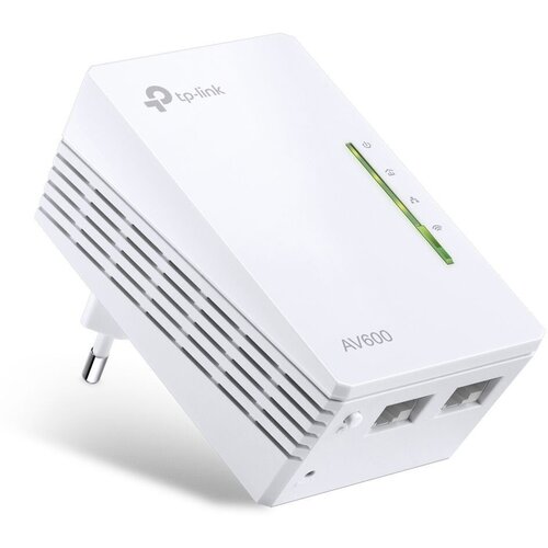 Адаптер Powerline TP-LINK TL-WPA4220 AV600 300 Мбит/с Wi-Fi усилитель сигнала Powerline, скорость передачи данных Pow