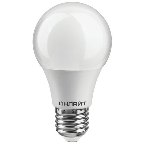 Лампа светодиодная LED 10вт E27 теплый PROMO (82910 OLL-A55) | код 23223 | онлайт (5шт. в упак.)