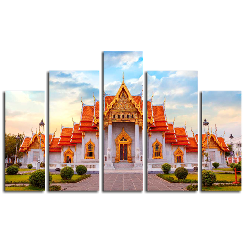 Модульная картина город Бангкок 132х80 см