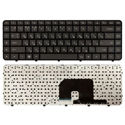 Клавиатура для ноутбука HP Pavilion dv6-3120sa черная с рамкой