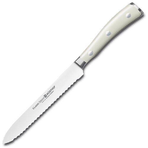 Нож кухонный для томатов 14 см WUSTHOF Ikon Cream White (Золинген) арт. 4126-0 WUS