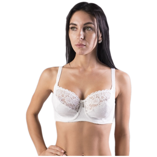 Бюстгальтер  CharMWomen, размер 90F, белый