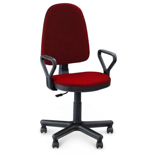 Кресло компьютерное ТМ дэфо Престиж GTP красный, ткань
