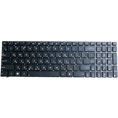 Клавиатура для ноутбука Asus N56JR, русская, черная