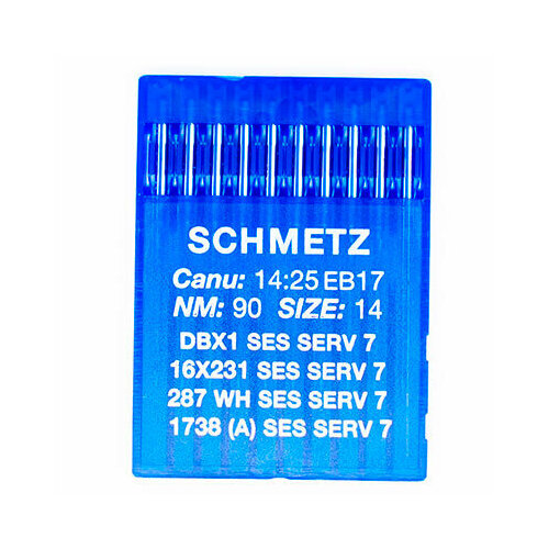 Иглы промышленные Schmetz 1738 SES SERV7 №90