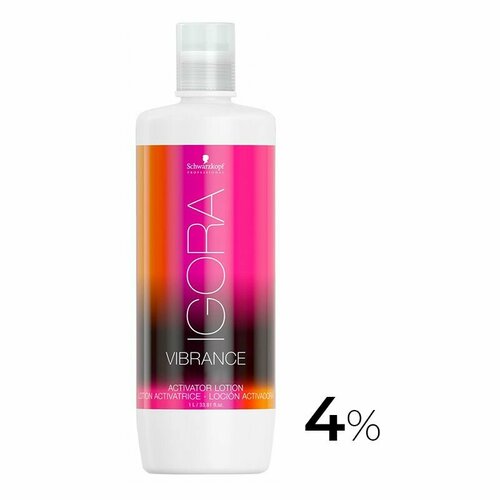 Schwarzkopf Igora Vibrance Окислитель (эмульсия, оксигент, оксид) для красителя Igora Vibrance 4% 1л