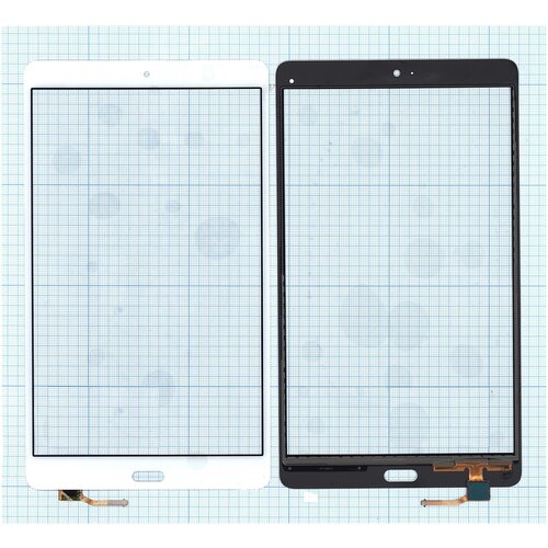 Сенсорное стекло (тачскрин) для Huawei MediaPad M3 8.4 белое