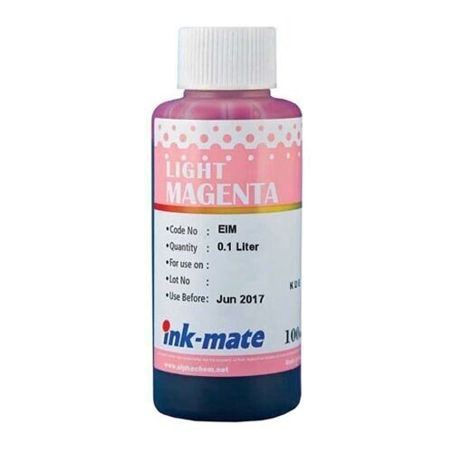Чернила для epson (t6736) l800 (100мл, light magenta, dye) eim-801lm ink-mate