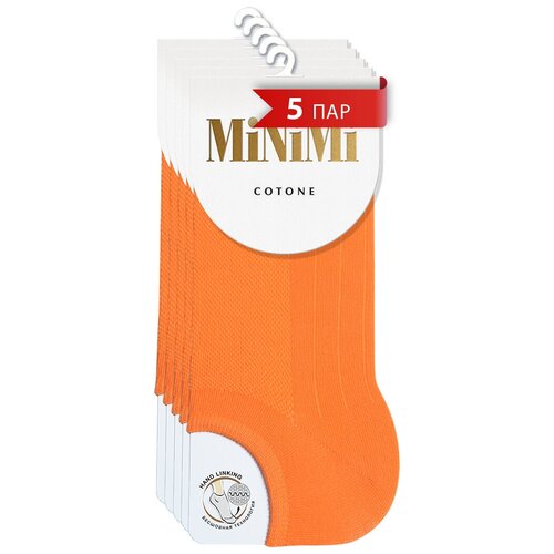 Носки MiNiMi, 5 пар, размер 39-41, оранжевый
