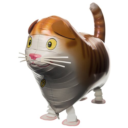 Воздушный шар Кот, ходячая фигура, 61 см, 1 шт.