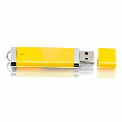 Флешка Profit, 16 Гб, желтая, арт. F02 USB 2.0 10шт