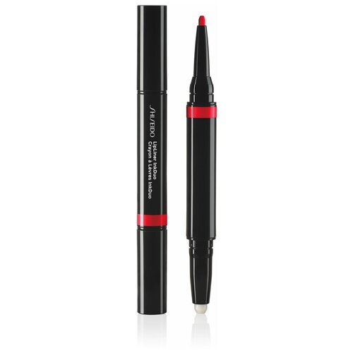 Shiseido Автоматический карандаш-праймер для губ InkDuo, 08 True Red