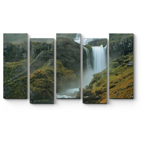 Модульная картина Водопад Диньянди210x121