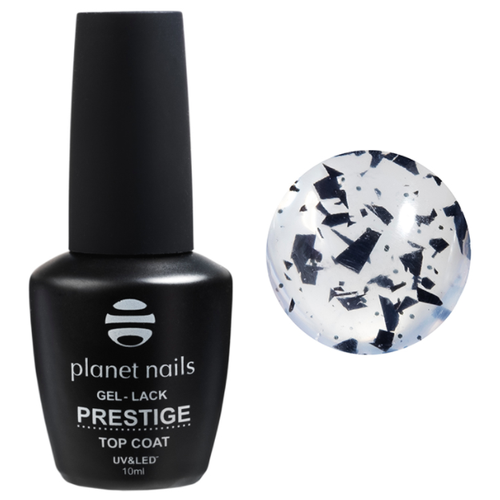 Planet nails Верхнее покрытие Prestige Glossy Top, point, 10 мл
