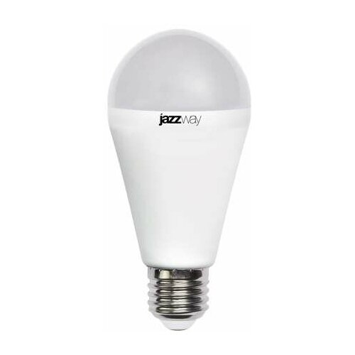 Светодиодные лампы JazzWay Лампа светодиодная PLED-SP A65 18Вт грушевидная 5000К холод. бел. E27 1820лм 230В JazzWay 5006218