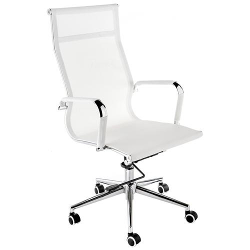 Компьютерное кресло Woodville Reus (обивка из сетки) офисное, обивка: текстиль, цвет: белый