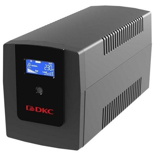 Источник бесперебойного питания ИБП Info LCD 1500В. А IEC C13 (4) USB + RJ45 DKC INFOLCD1500I rs-INFOLCD1500I