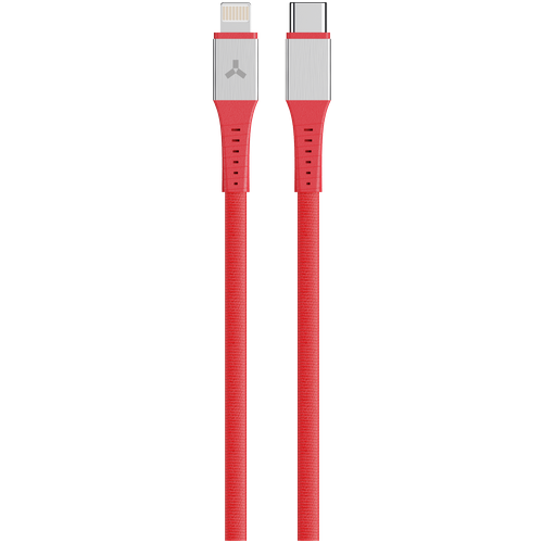 Кабель для быстрой зарядки Accesstyle USB Type-C - Lightning 30-F200SS смартфонов iPhone, планшетов, ноутбуков, красный