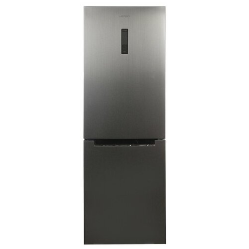 Холодильник Leran CBF 210 IX, серебристый