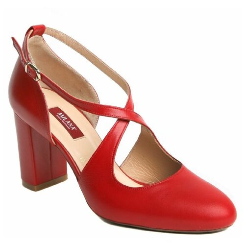 Туфли лодочки Milana, размер 36, красный