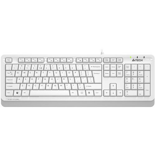 Клавиатура A4Tech Fstyler FKS10 USB (белый/серый)