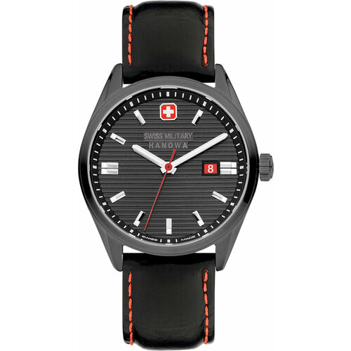Наручные часы Swiss Military Hanowa Land SMWGB2200140, серебряный, черный